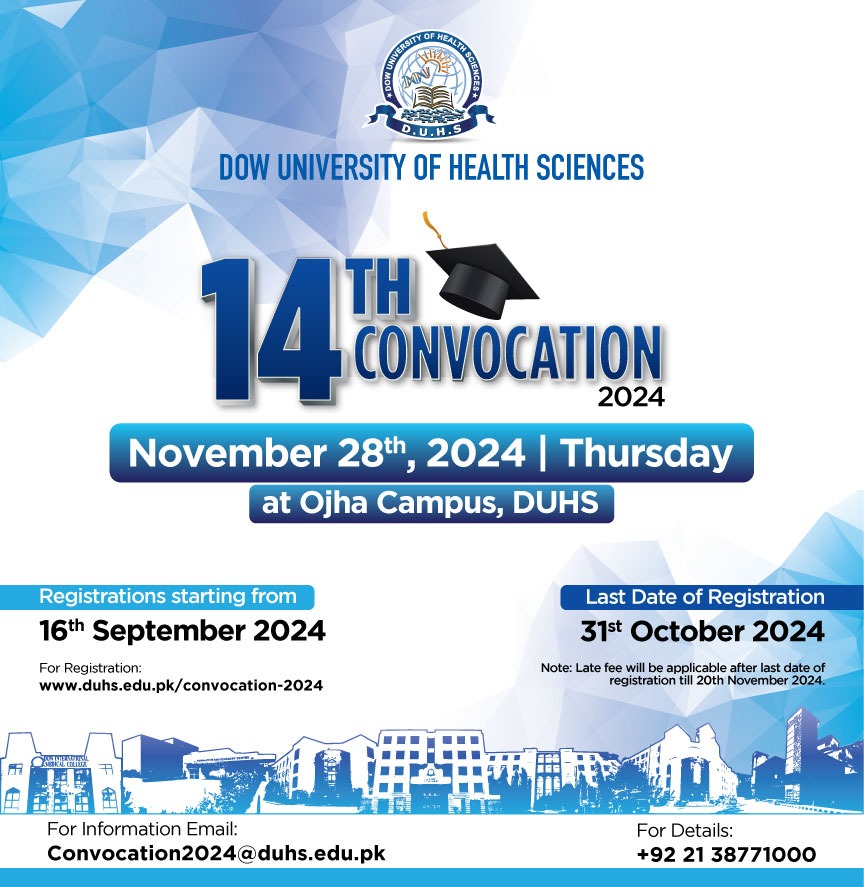 Convocation 2024 – Dow University of Health Sciences