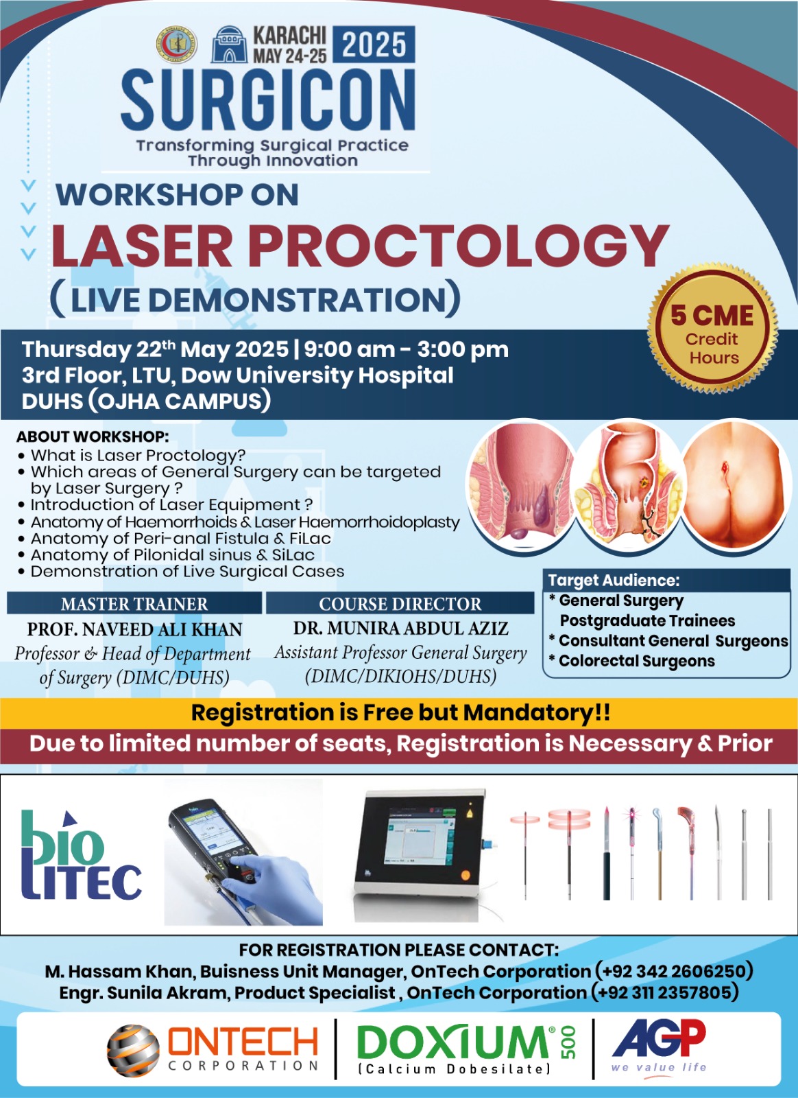 (Register Today) Pre-Conference Workshop on Advanced Surgical Skills ...