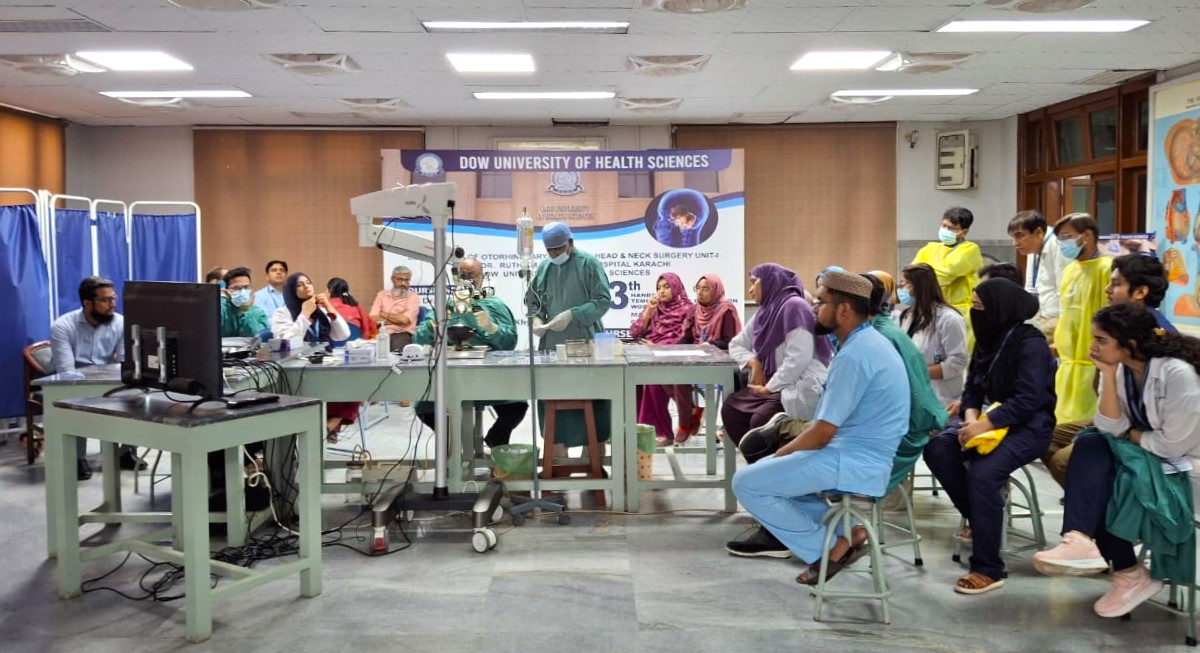 13th Cadaveric Temporal Bone Dissection Workshop - Dow University of ...